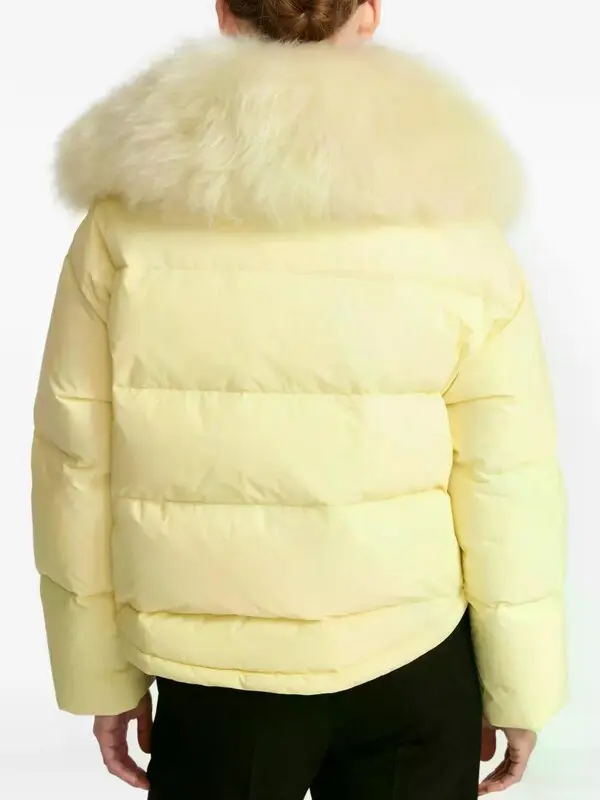 YVES SALOMON Shearling-trimmed Down Jacket