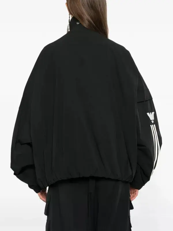 Adidas X Chavarria Zip-up Jacket With Patch Pockets And Drawstring Hem