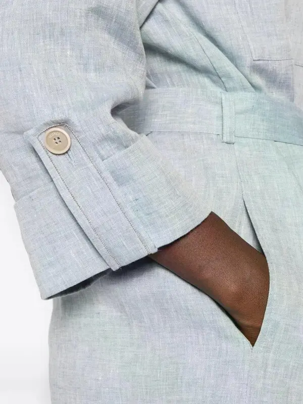 Peserico Belted Overshirt