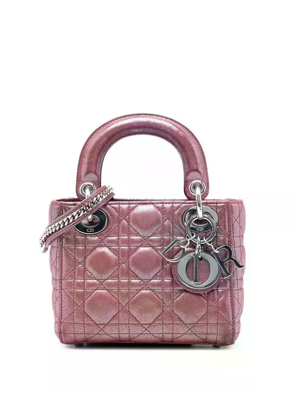 Dior Mini Lady Satchel - Pink