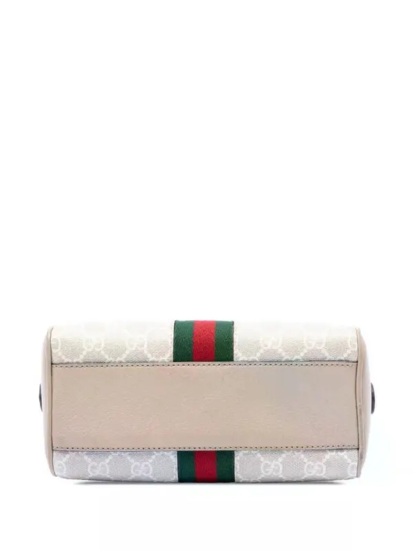 Gucci Ophidia Gg Supreme Web Mini Satchel - Neutrals