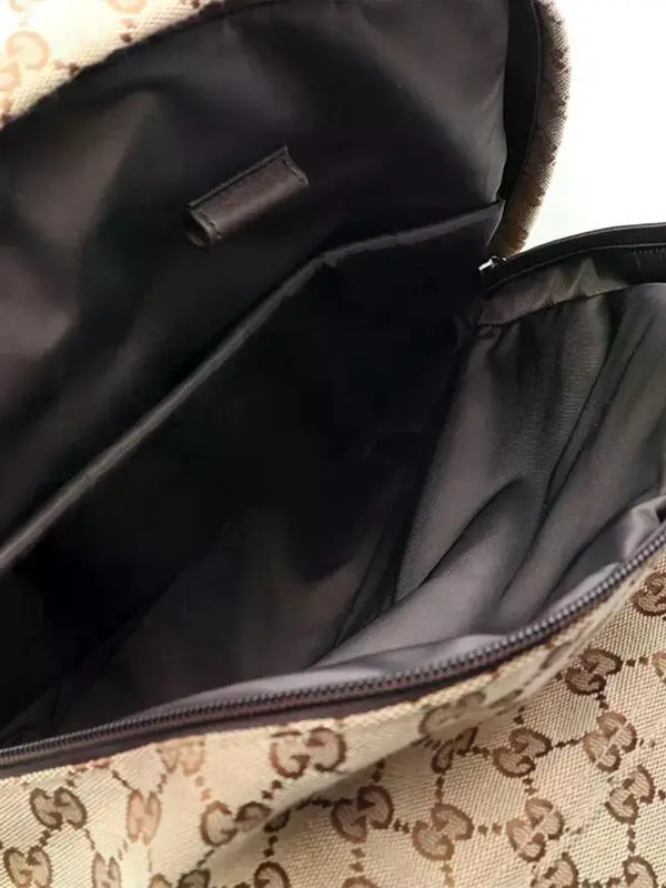 Gucci Gg Canvas Backpack