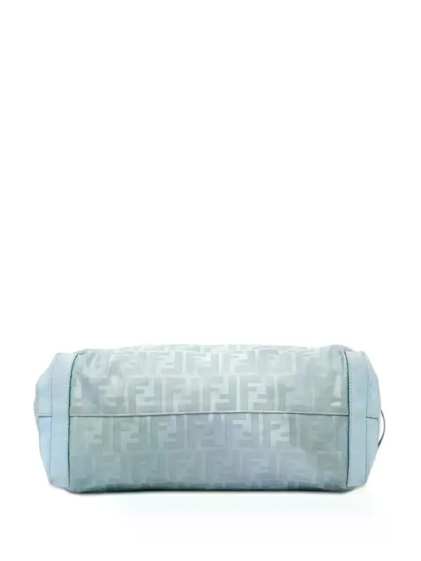 Fendi Zucca Nylon Zip Code Tote Bag