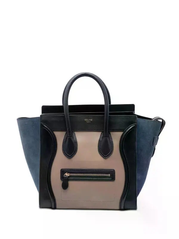 Celine Mini Luggage Tote Bag - Brown