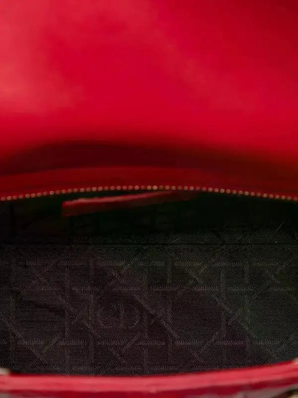 Dior Lambskin Cannage Lady Satchel