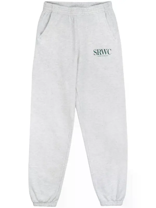 SPORTY & RICH Upper East Side Track Pants - Grey