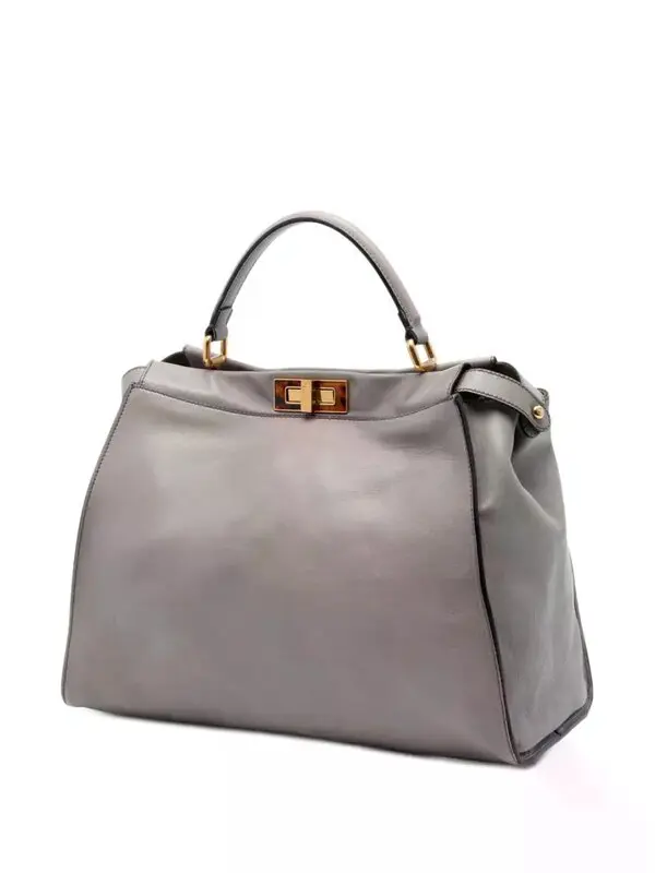 Fendi Large Calfskin Peekaboo Satchel