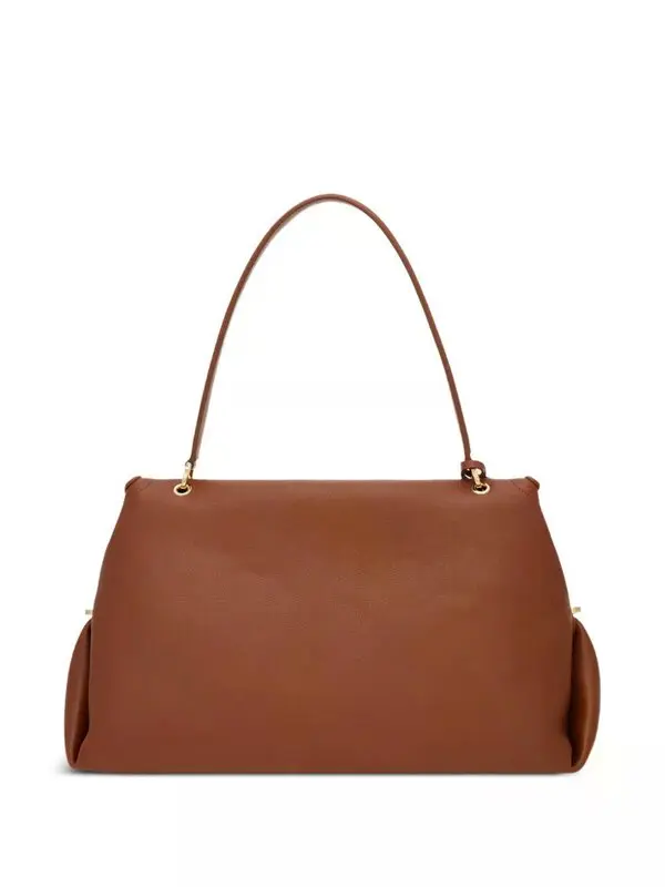 FERRAGAMO Gancini Handbag - Brown