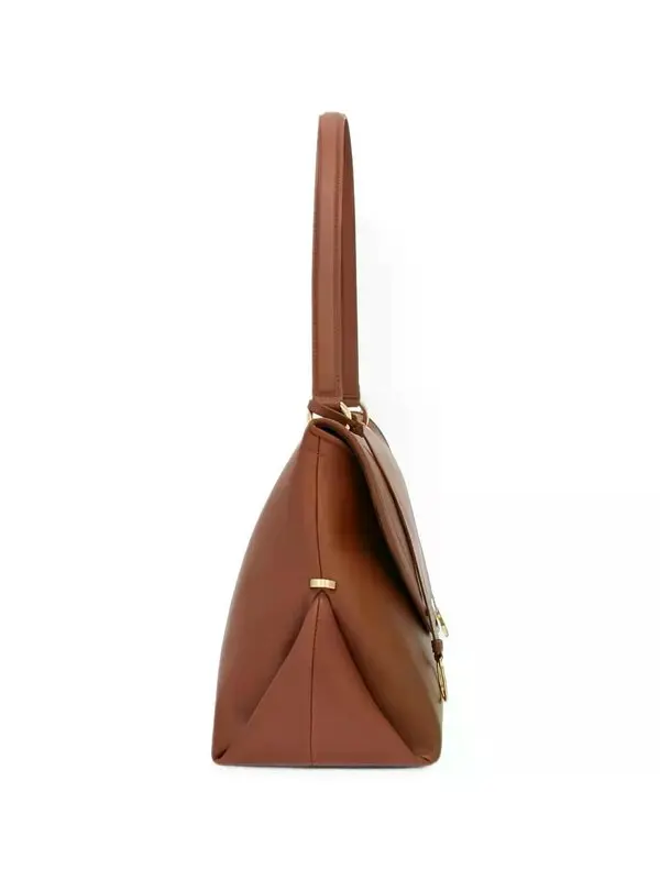 FERRAGAMO Gancini Handbag - Brown