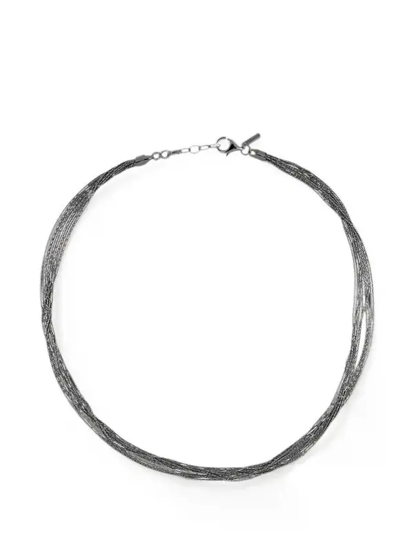 DESMOS Multi-strand Braided Necklace