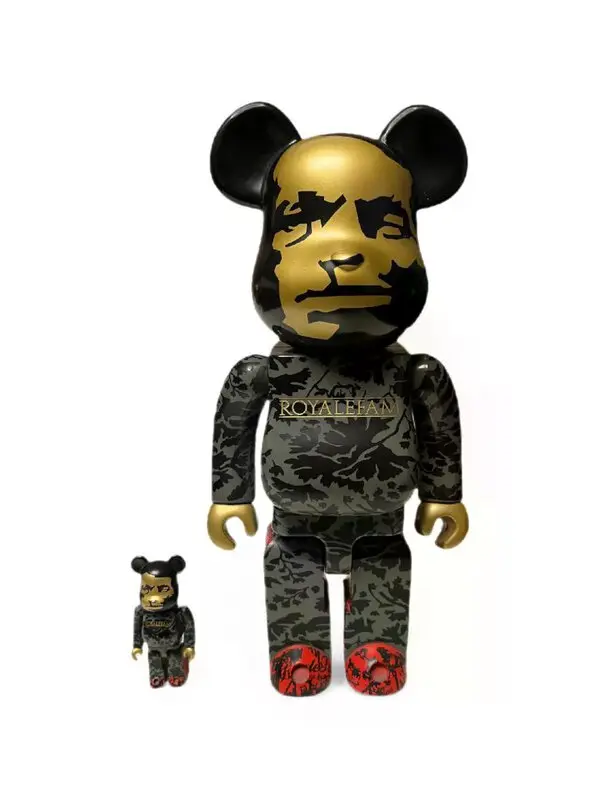 MEDICOM TOY X Sbtg Royalfam Bearbrick Figurine Set - Grey