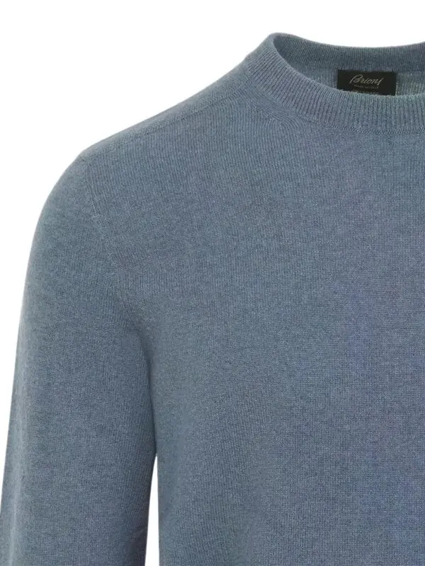 Brioni Cashmere Crew Neck Sweater