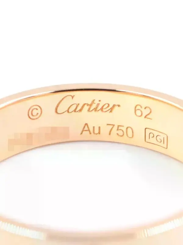 Cartier 18k Rose Gold Love Ring
