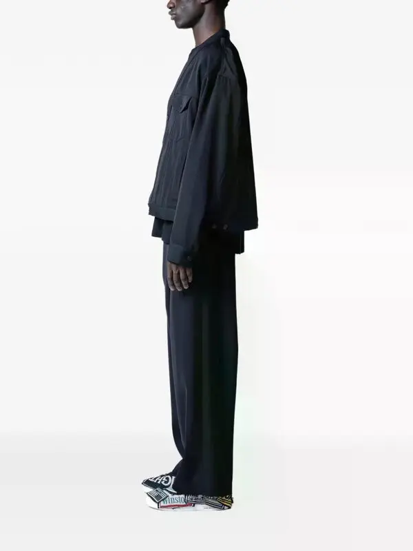 YOSHIOKUBO V-neck Button-up Jacket