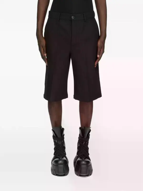 Rick Owens Tailored Work Shorts - Black