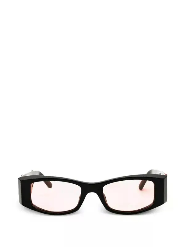 Palm Angels Rectangular Frame Sunglasses - Black