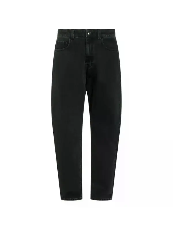 Canali Logo Patch Jeans