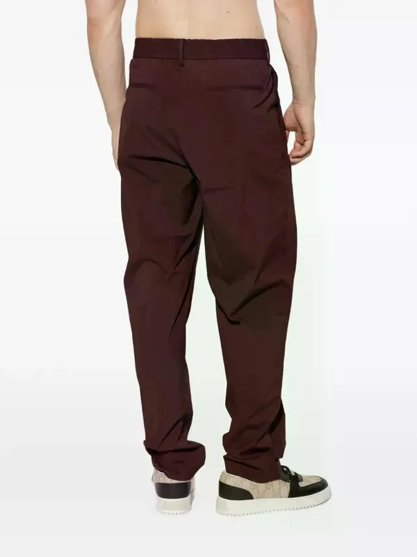 Emporio Armani Loose-fit Pleated Trousers