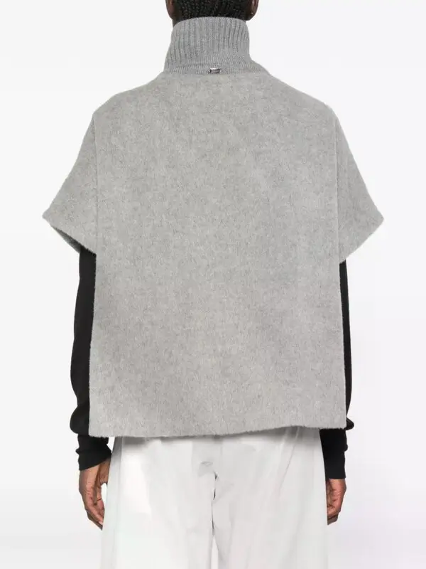 Herno High-neck Cap-sleeve Jacket
