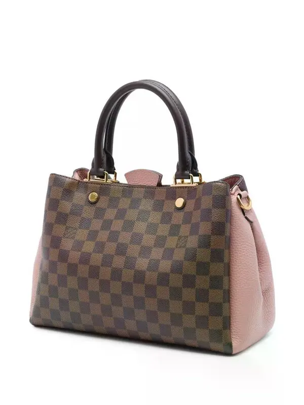 LOUIS VUITTON Damier Ebene Brittany Satchel