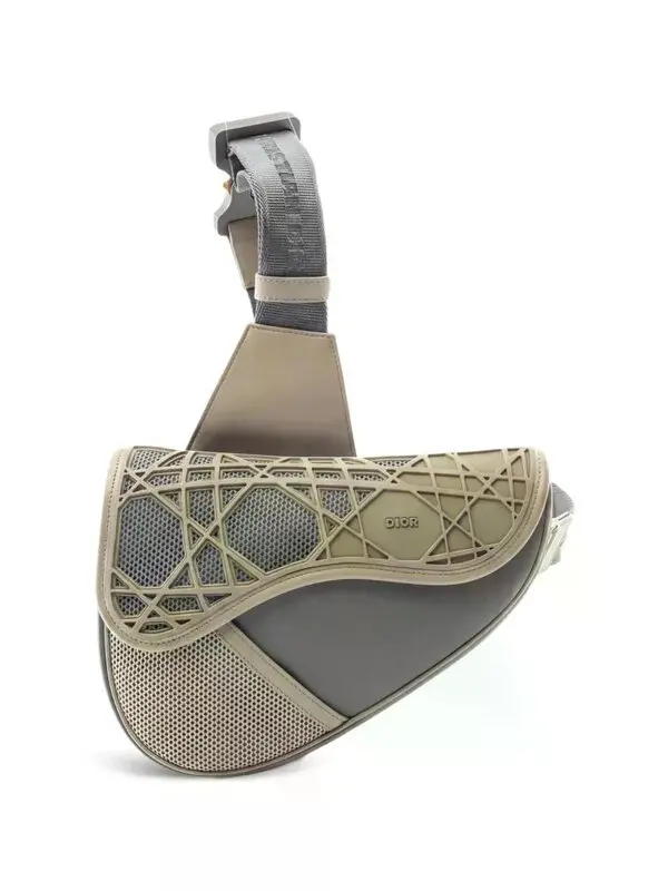 Dior Saddle Cross Body Bag - Grey