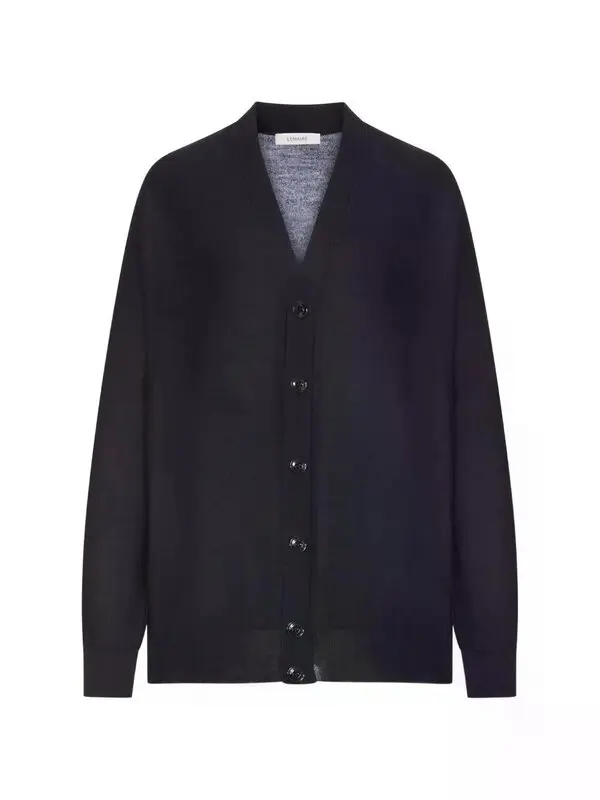 LEMAIRE Relaxed Twisted Cardigan - Black