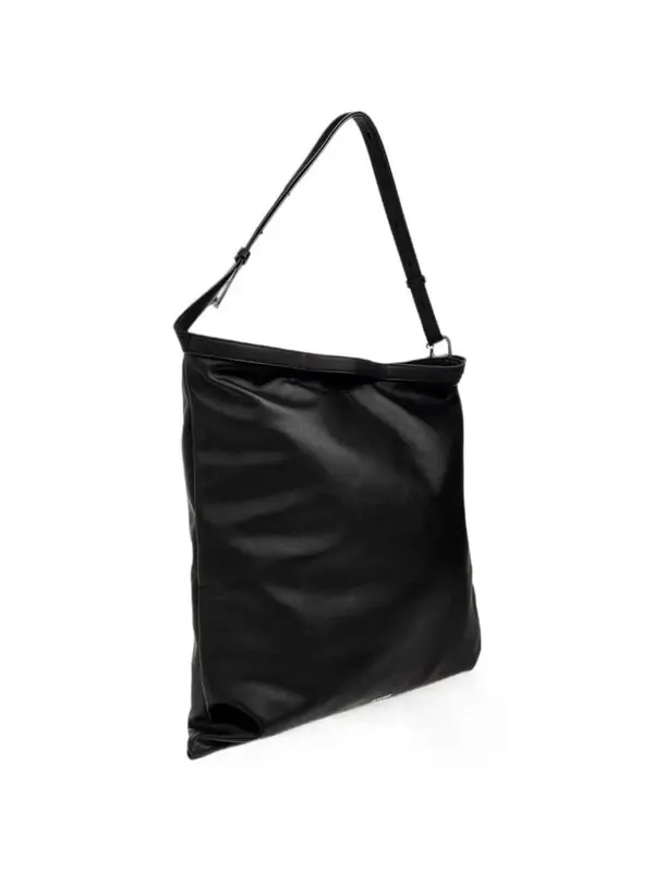 JIL SANDER Logo Detail Rectangular Shoulder Bag