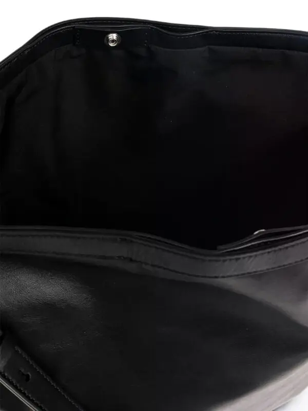 JIL SANDER Logo Detail Rectangular Shoulder Bag