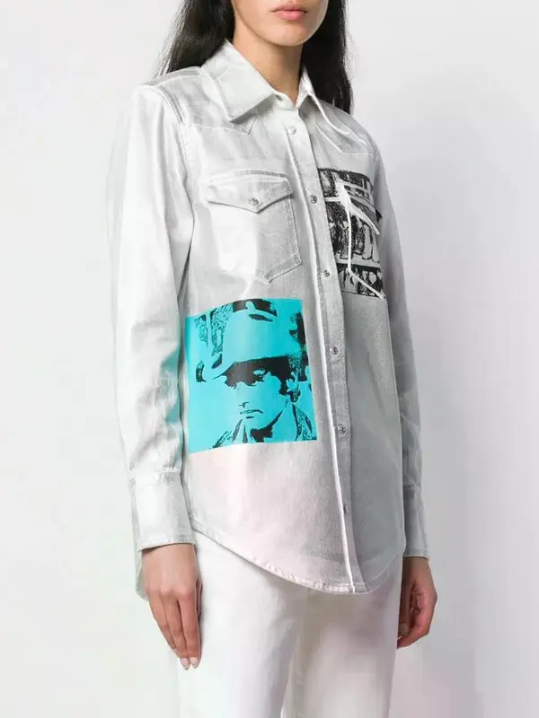 Calvin Klein Tone Warhol Print Shirt