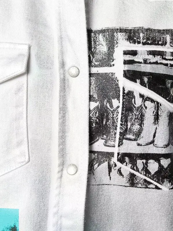 Calvin Klein Tone Warhol Print Shirt