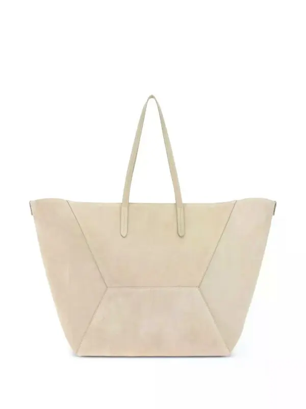 Brunello Cucinelli Suede Tote Bag - Neutrals