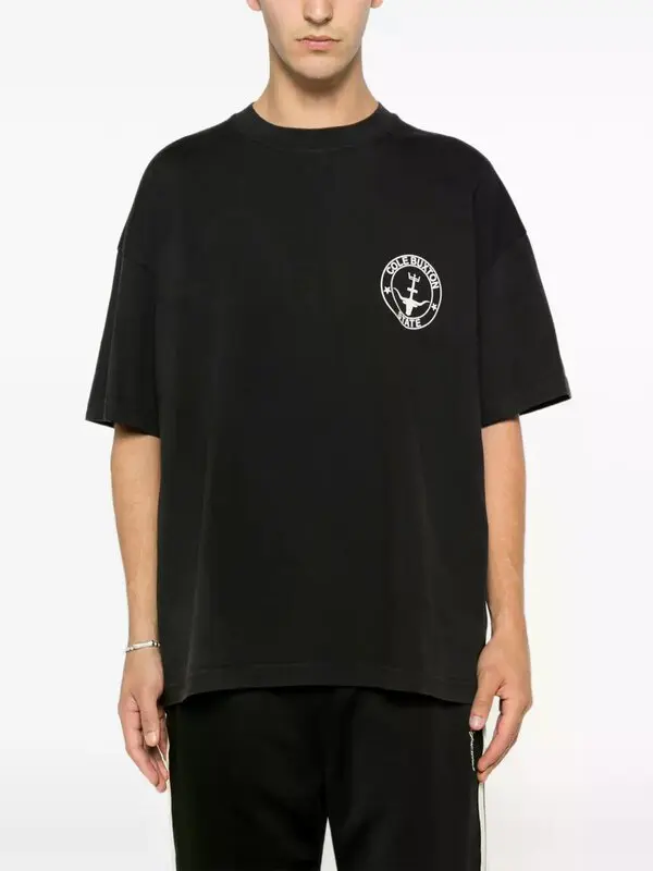 COLE BUXTON Logo-print Cotton T-shirt