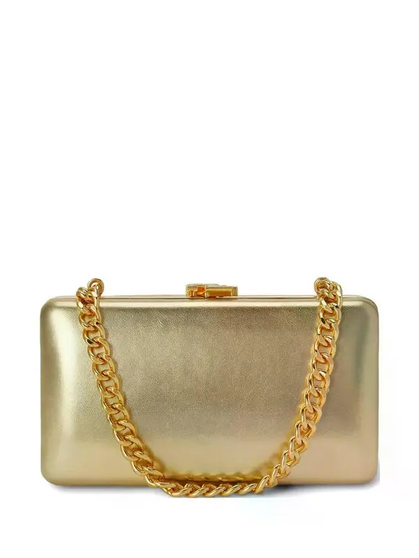 Ralph Lauren Franki Leather Clutch Bag