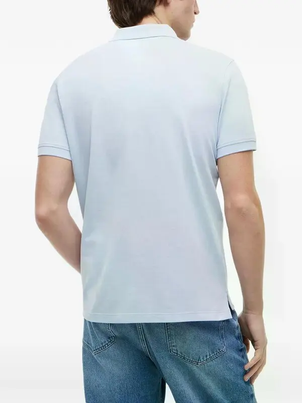 Tommy Hilfiger Logo-embroidered Short-sleeve Polo Shirt