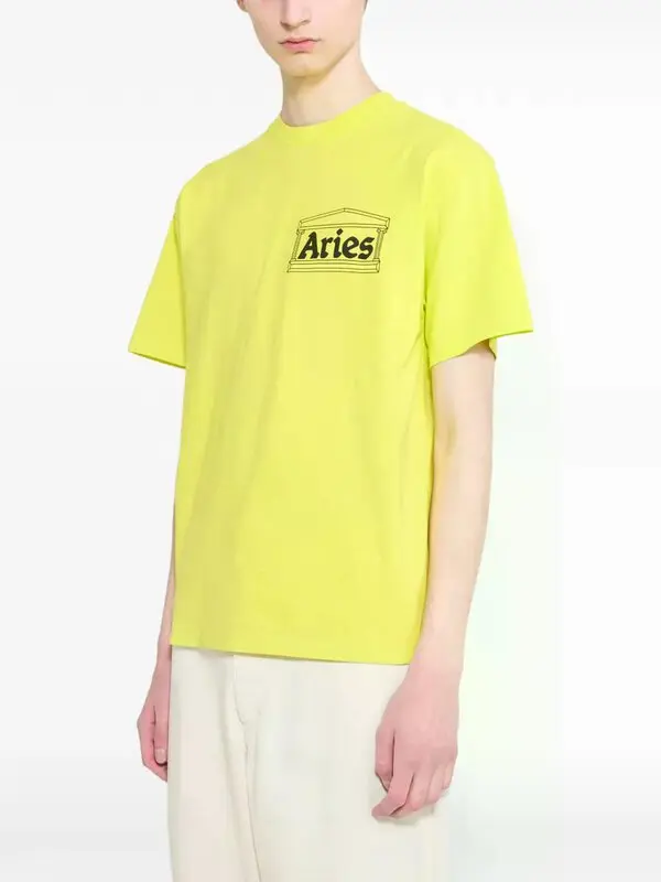 Aries Logo Print T-shirt