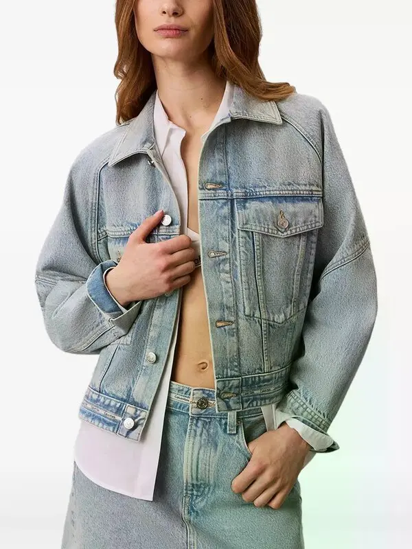 Calvin Klein Acid Wash Denim Jacket