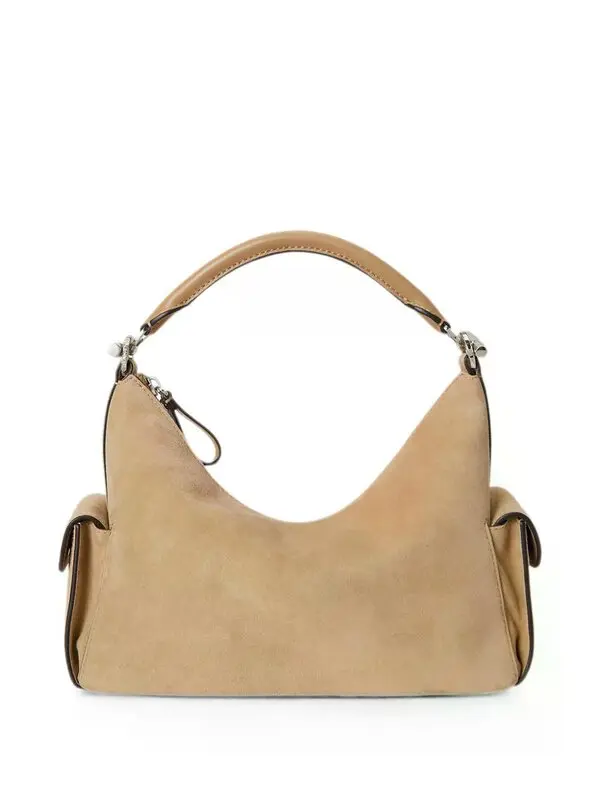 Ralph Lauren Mini Blaike Suede Shoulder Bag