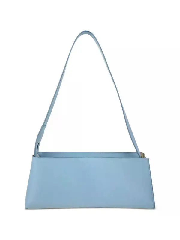 Marni Museo Logo Detail Leather Shoulder Bag - Blue