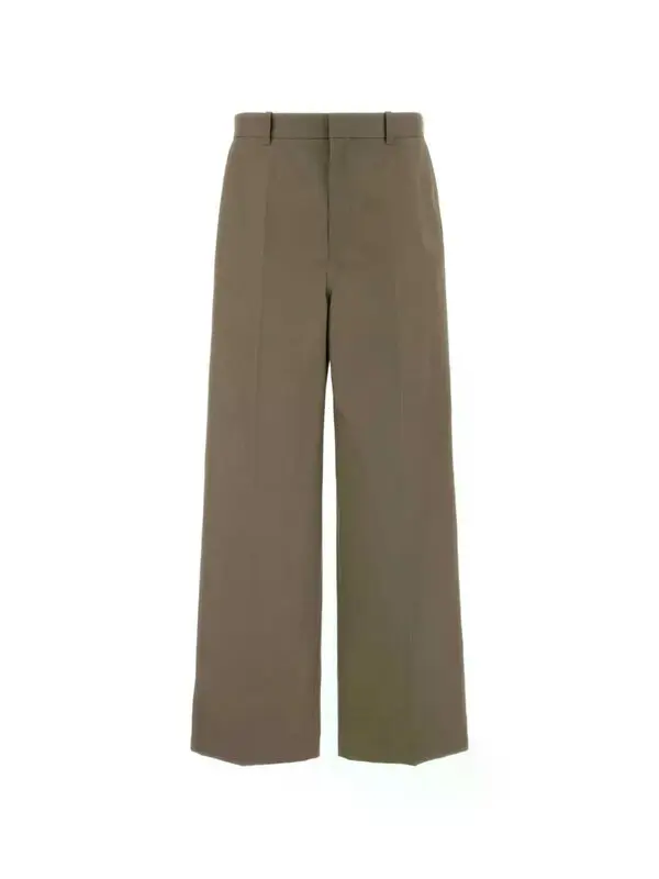 Balenciaga Twill Wide-leg Trousers