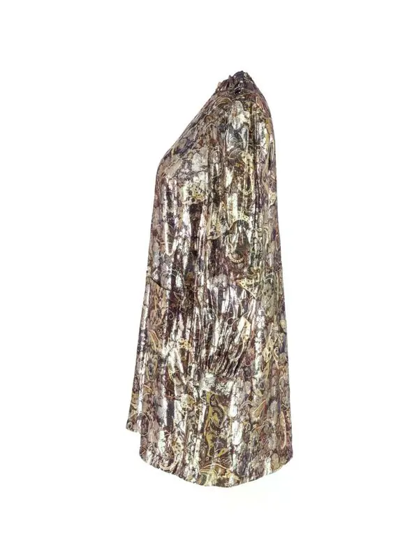 Ba&sh Chiba Printed Mini Dress