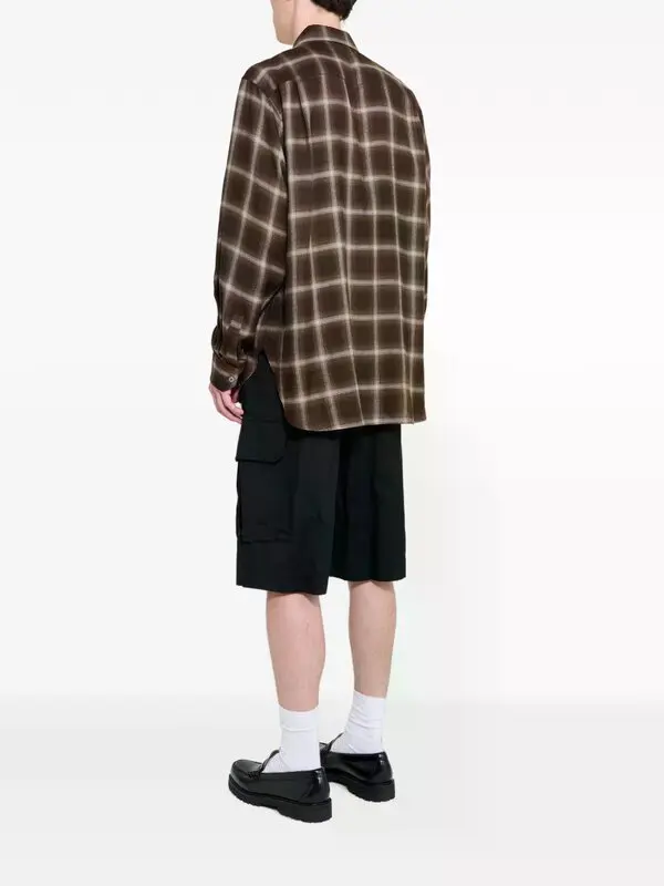 SSSTEIN Pleated Cargo Shorts