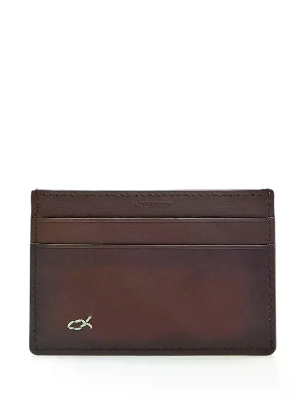 Paul Smith Motif-detail Card Holder - Brown