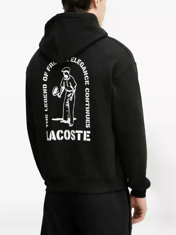 Lacoste Graphic Print Hoodie