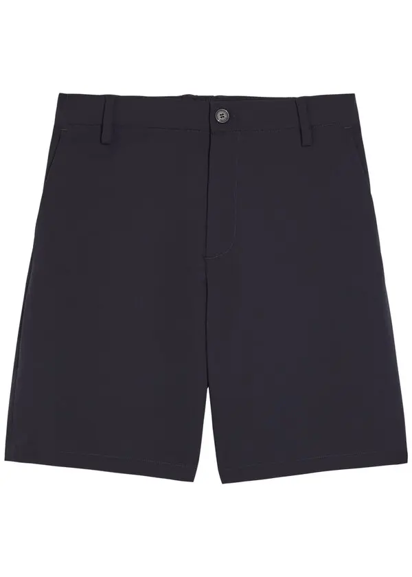 RAITH Luiz Hybrid Stretch-jersey Shorts - Navy