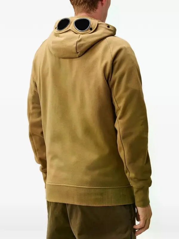 C.P. COMPANY Goggle Detail Zip-up Hoodie