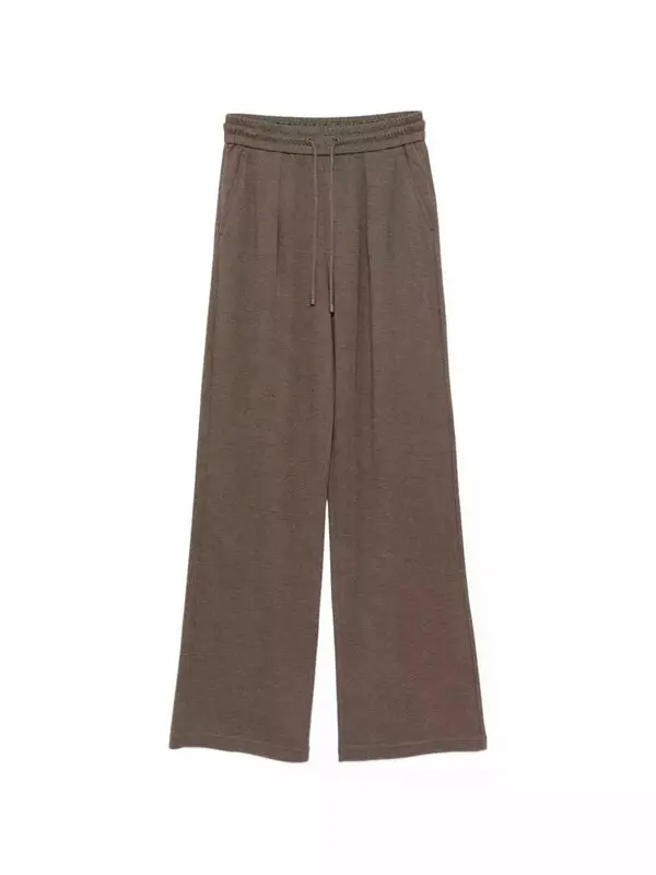 Max Mara Drawstring Track Pants - Brown