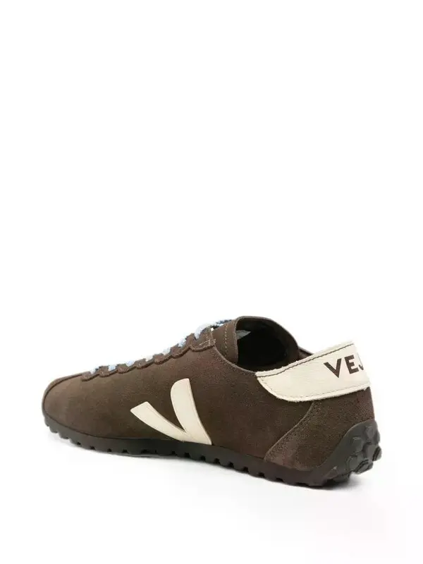 VEJA Suede Logo Sneakers - Brown