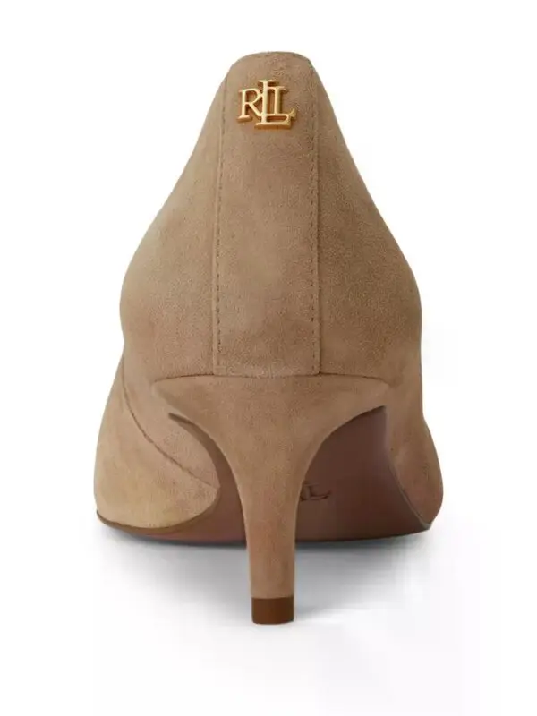 Ralph Lauren Adrienne Pointed-toe Pumps - Neutrals