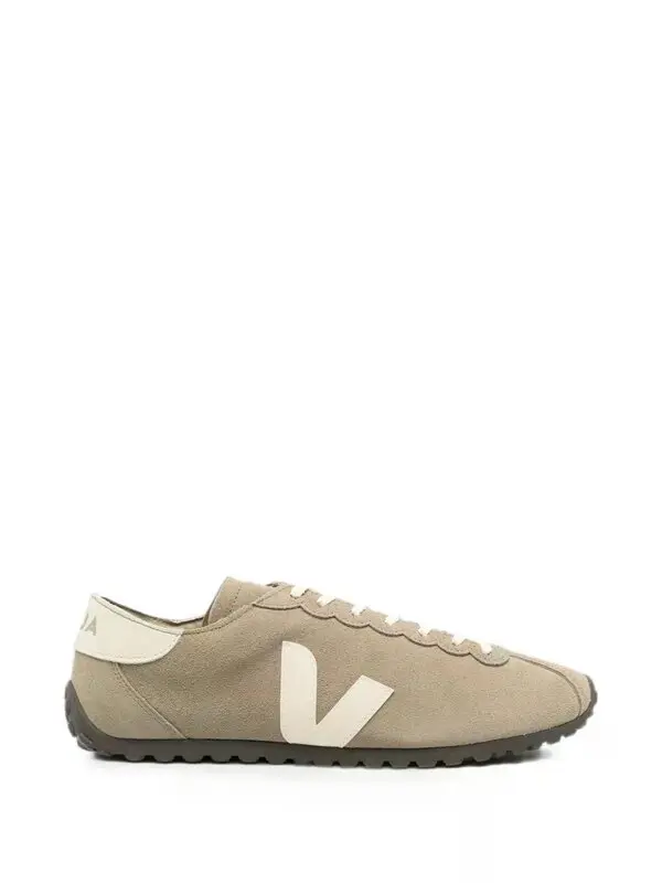 VEJA Suede V-logo Sneakers - Neutrals