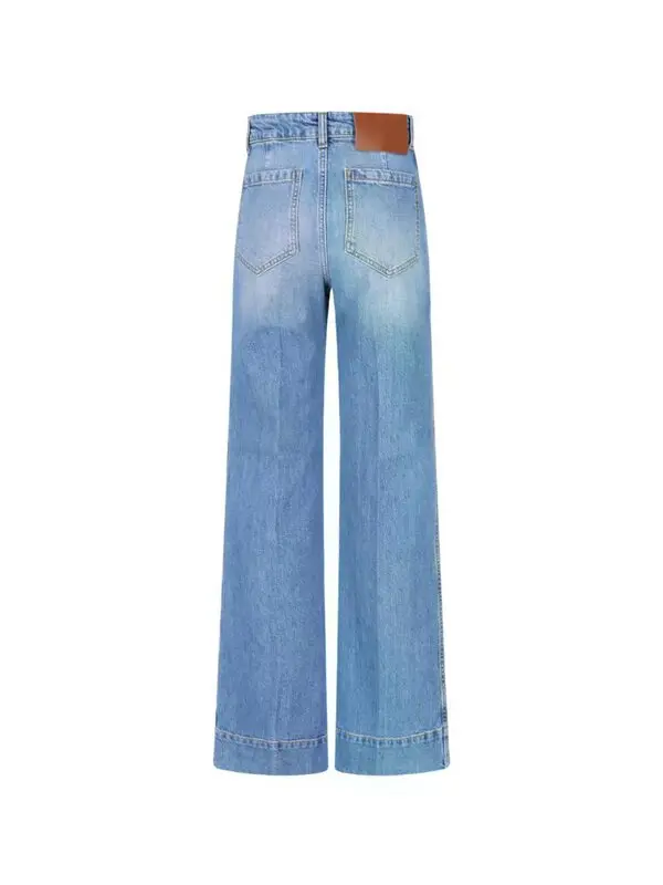 Victoria Beckham Alina Flared Jeans - Blue